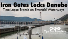 Passing through the Iron Gates Locks Danube River - Time-lapse Video ...