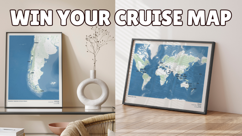 The Cruise Maps Giveaway - Print Your Cruise Itinerary Map!