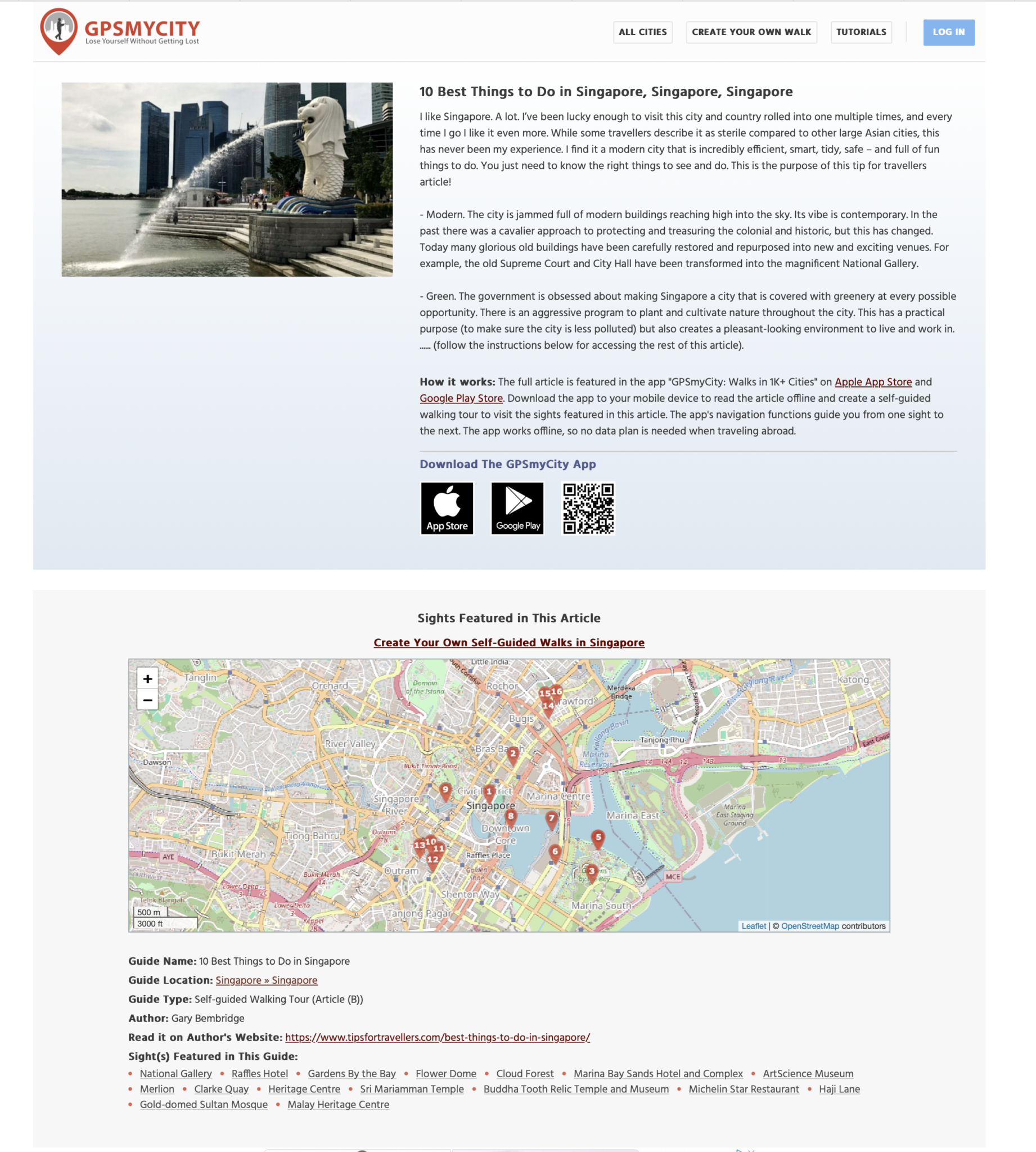 Use GPSMyCity City Guides App FOR FREE! - Tips For Travellers