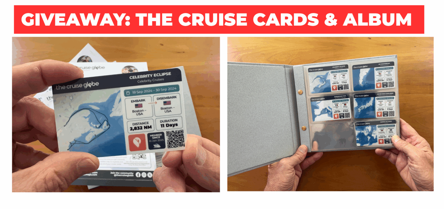 Giveaway! New Cruise Globe Cards and Collector Album - Tips For Travellers